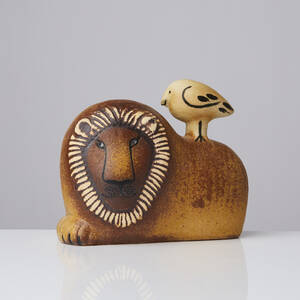 Slutpris för Lisa Larson Lejon med fågel