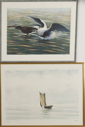 Slutpris för Björn Lindroth litografier