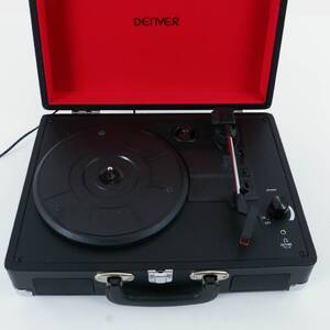 Slutpris för PORTABLE TURNTABLE, Denver