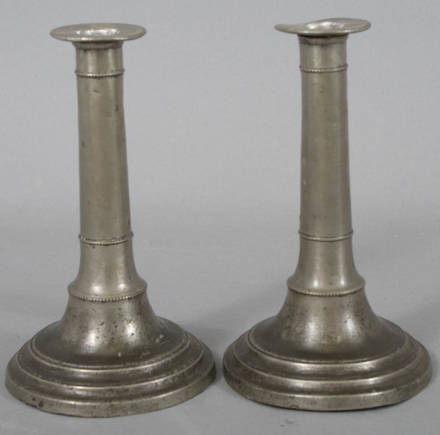 Slutpris för Tennljusstakar, ett par, Henrik Philip